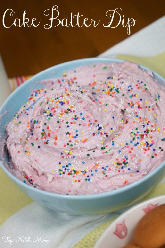 Easy Cake Batter Dip - Juggling Act Mama