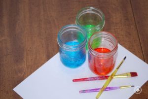 Epsom Salt Art Science Experiment - Juggling Act Mama