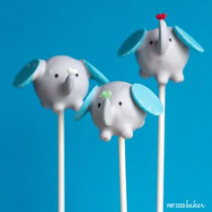 Elephant Cake Pops - Juggling Act Mama