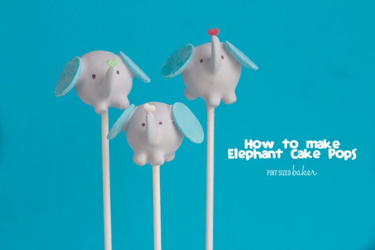 Elephant Cake Pops - Juggling Act Mama