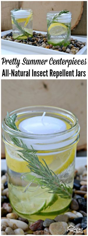 DIY Natural Insect Repellent Jars - Juggling Act Mama