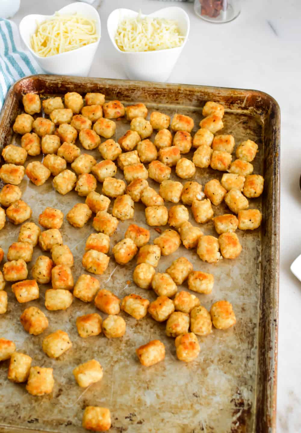 Cheesy Tater Tots Recipe - Juggling Act Mama