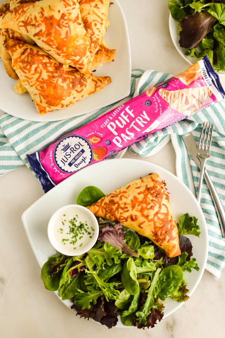 Buffalo Chicken Puff Pastry - Juggling Act Mama