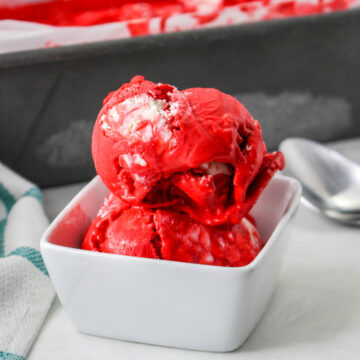 Red Velvet Ice Cream - Juggling Act Mama