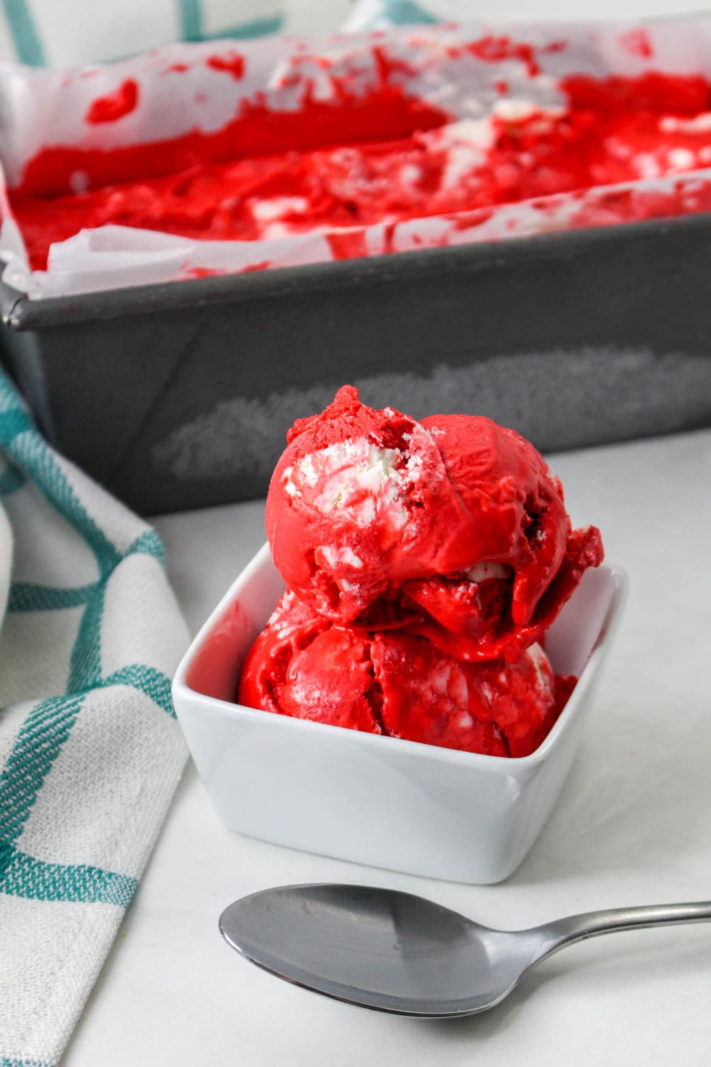 Red Velvet Ice Cream - Juggling Act Mama