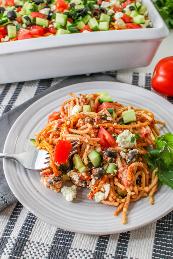 Greek Spaghetti - Juggling Act Mama