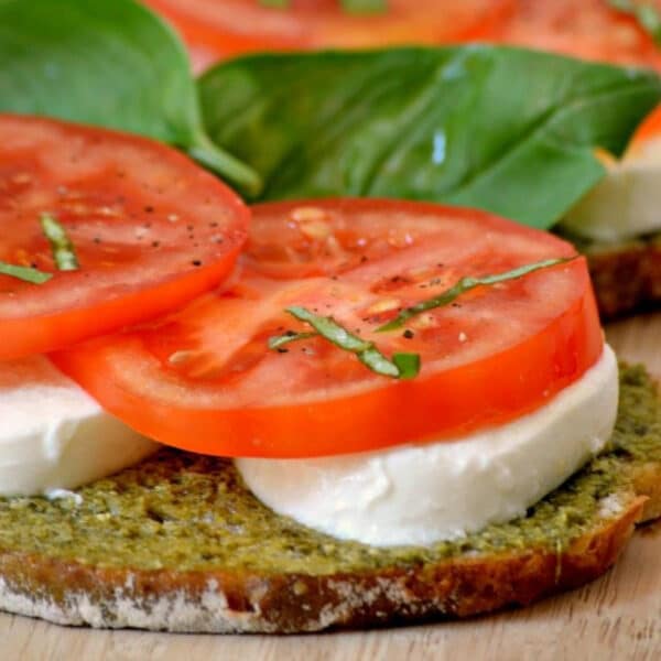 Toasted Caprese Sandwich - Juggling Act Mama