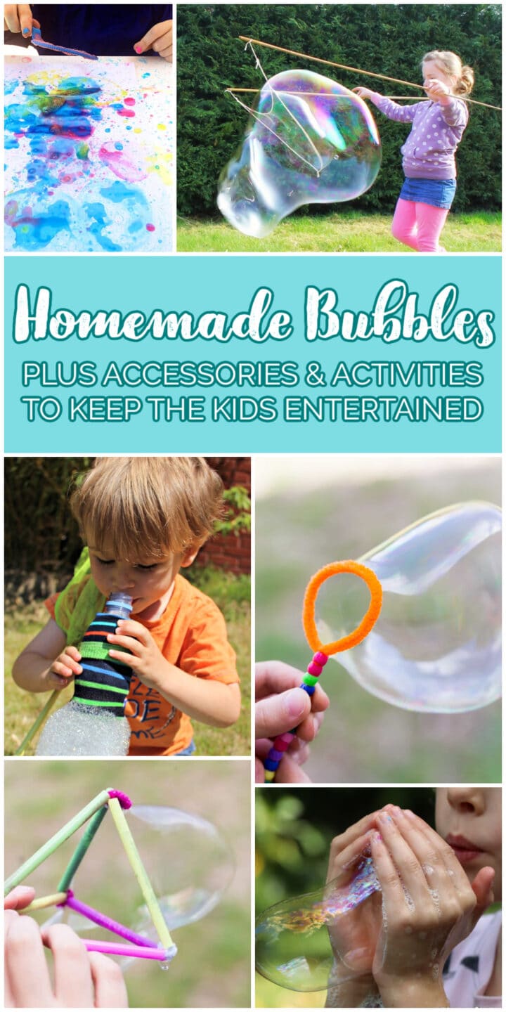 Homemade Bubbles - Juggling Act Mama
