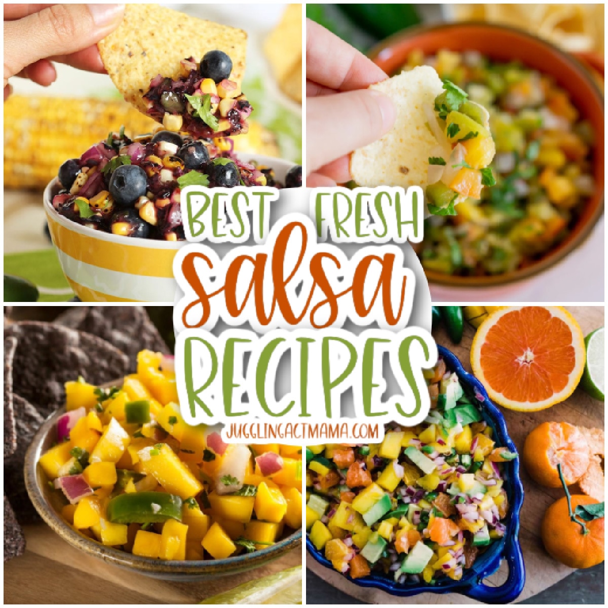 Fresh Homemade Salsa Recipes - Juggling Act Mama