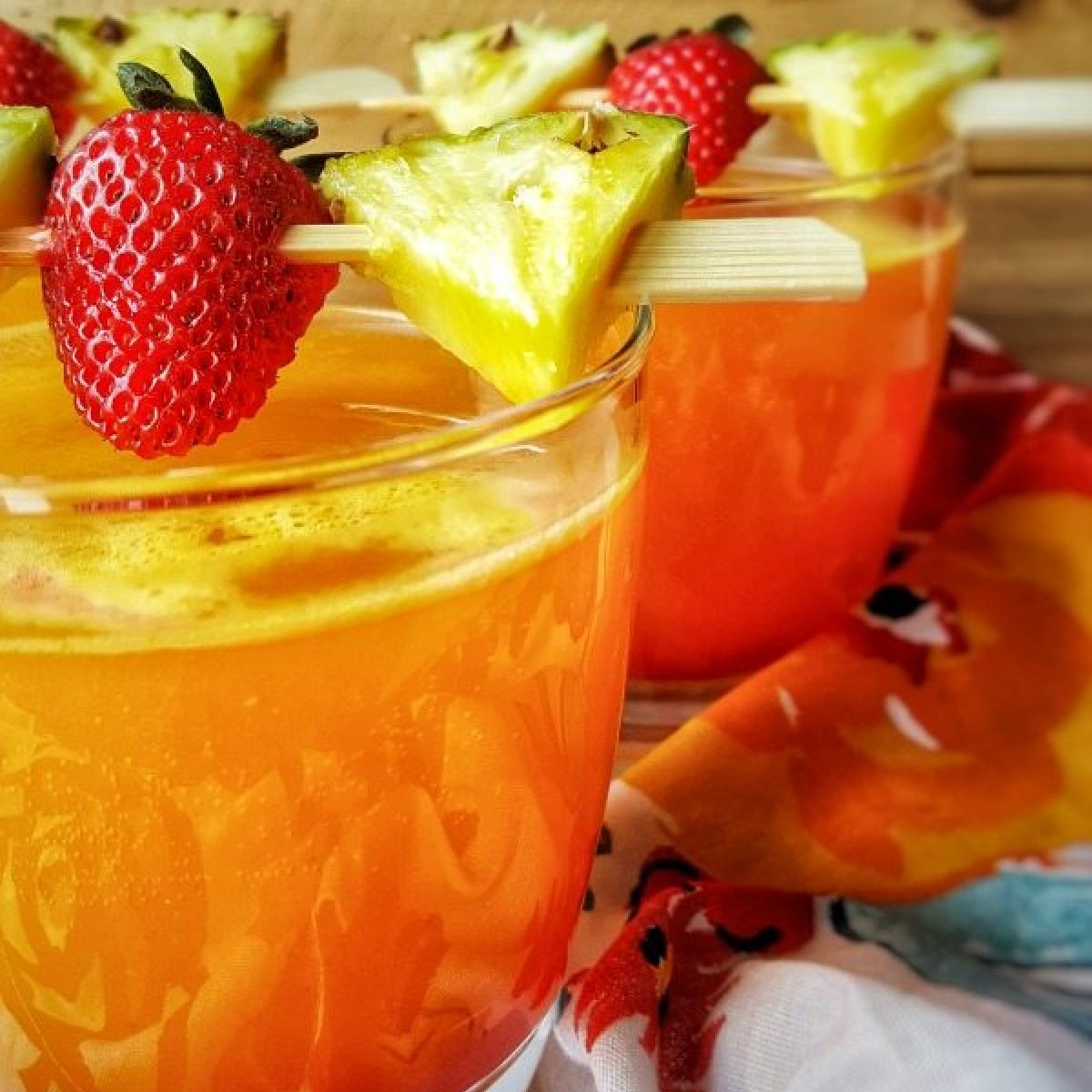 Rum Cocktails: Tropical Storm Punch - Juggling Act Mama