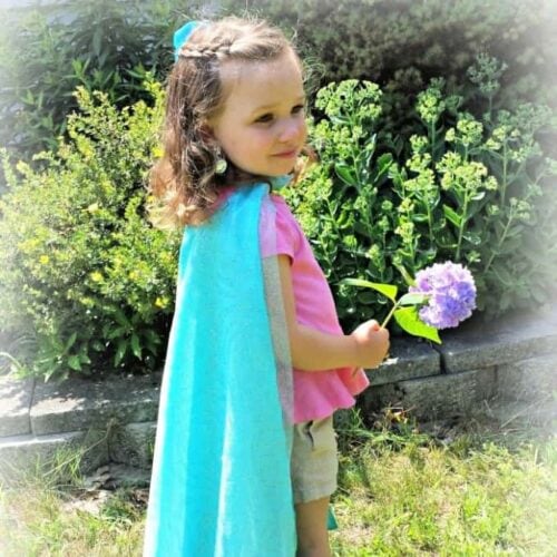 DIY Princess Elsa Cape Pattern - Sewing Tutorial