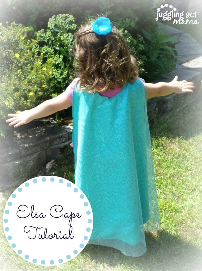 DIY Princess Elsa Cape Pattern - Sewing Tutorial