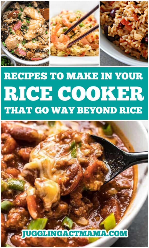 Rice Cooker Recipes - Juggling Act Mama