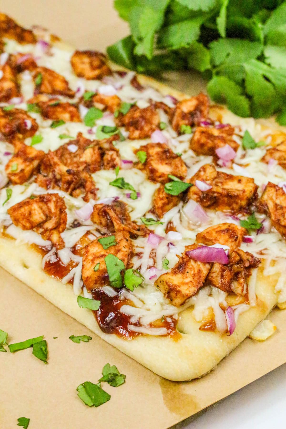BBQ Chicken Flatbread - Juggling Act Mama
