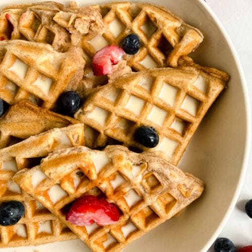 Glazed Waffles - Juggling Act Mama