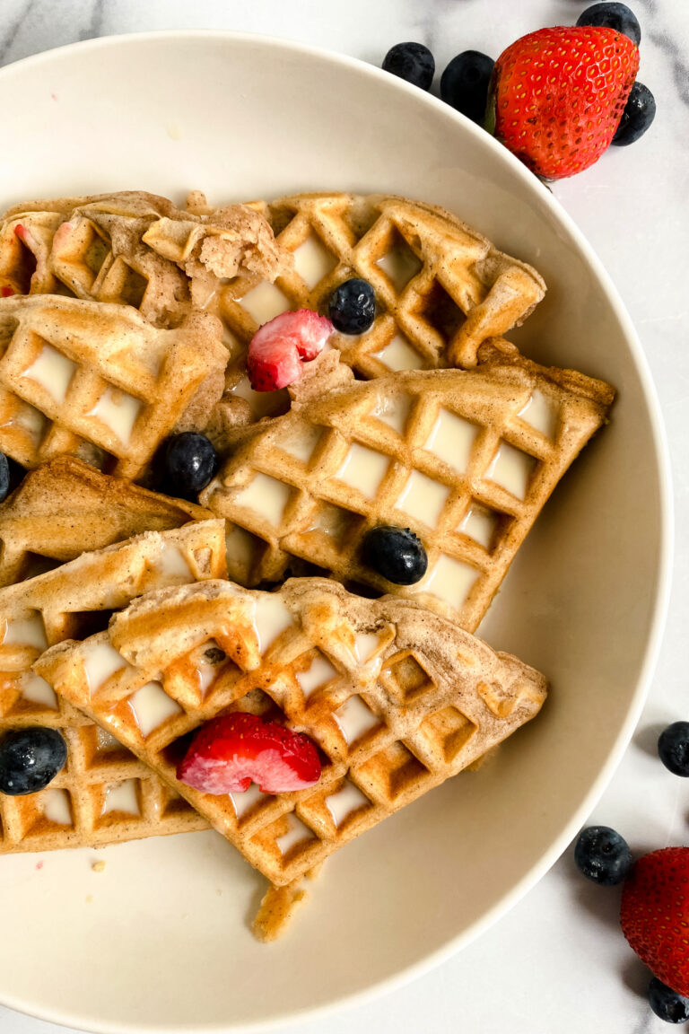 Glazed Waffles - Juggling Act Mama